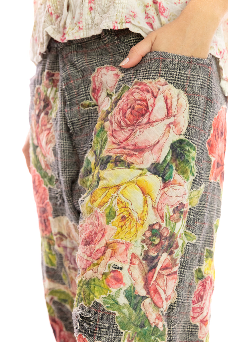Magnolia Pearl Riley Appliqué Flower Miner Pants 425 – Dotclothing UK
